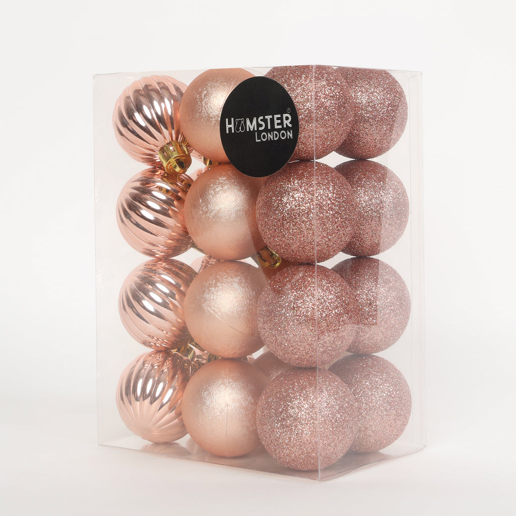 HL Holy 4cm Red Christmas Ball Set Of 24 Pieces – Hamster London