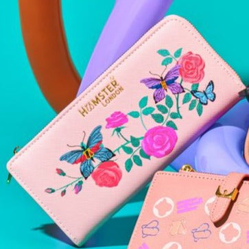 Hamster London Millionaire Oxford Wallet Pink