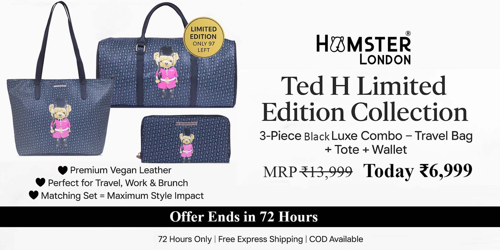 Hamster London: Buy Coord Sets & Duffle Bags Online