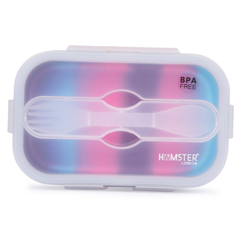 Hamster Bendable Tiffin Medium Pink | Stylish Lunch Box – Hamster London
